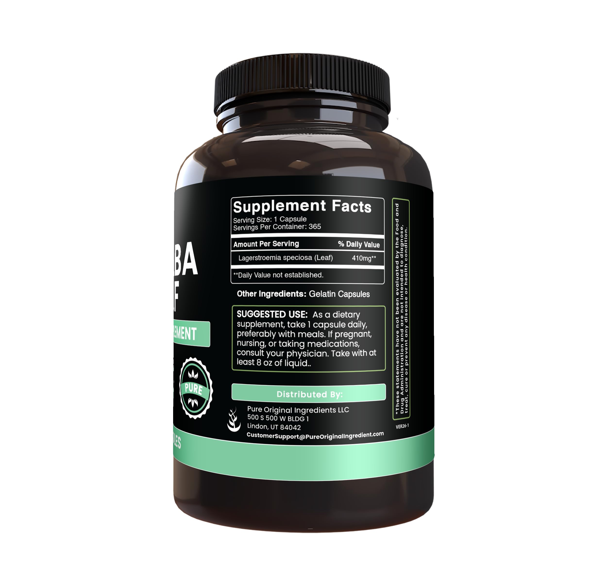 365 capsules for daily health