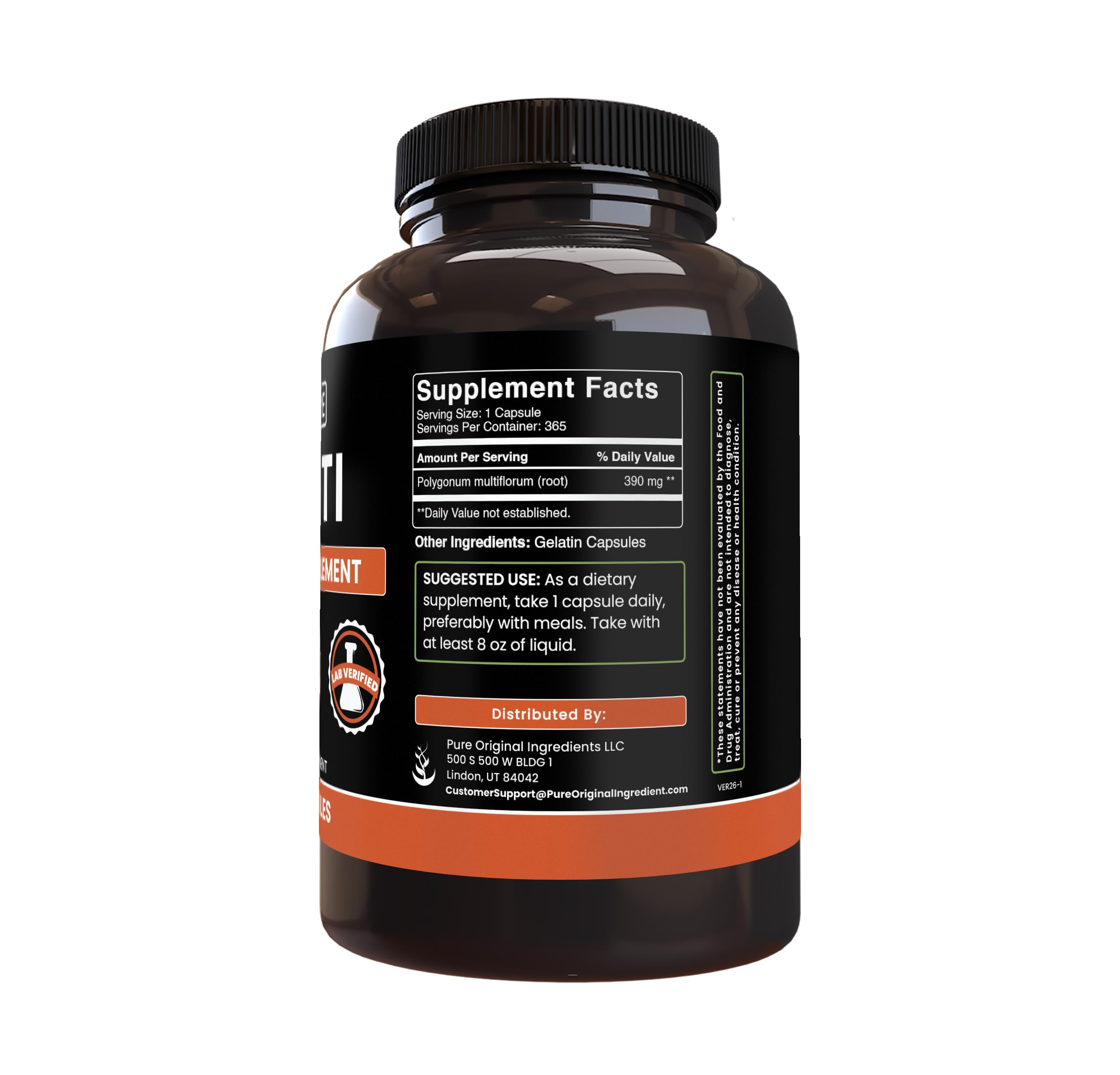 365 capsules for daily relief