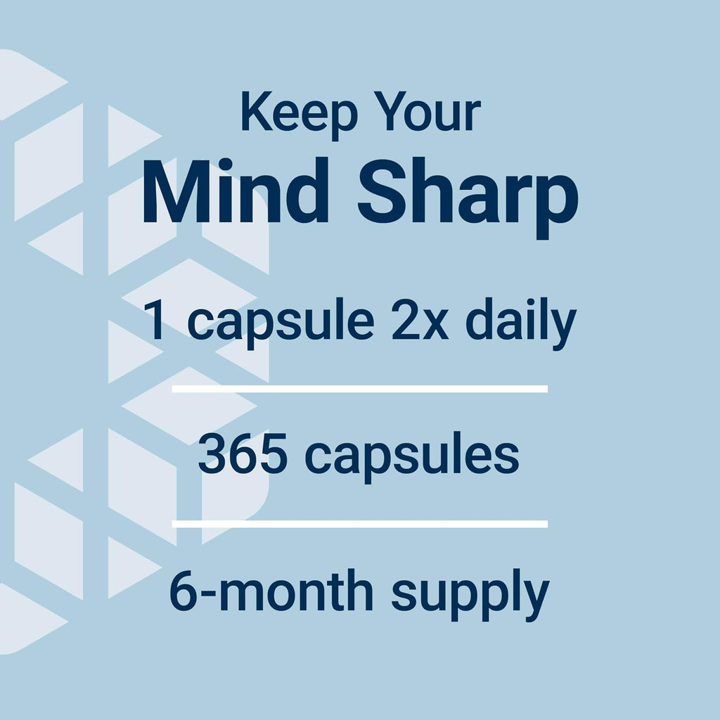365 capsules of ginkgo biloba for daily use