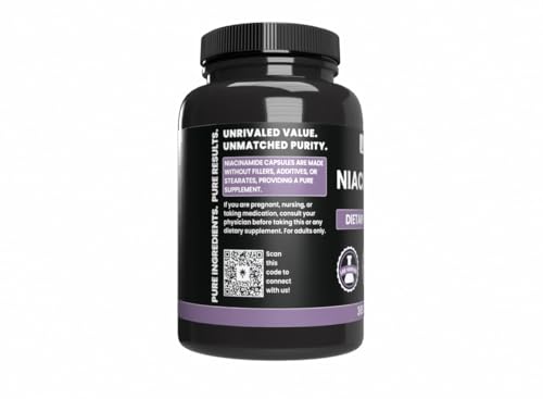 365 capsules of pure niacinamide