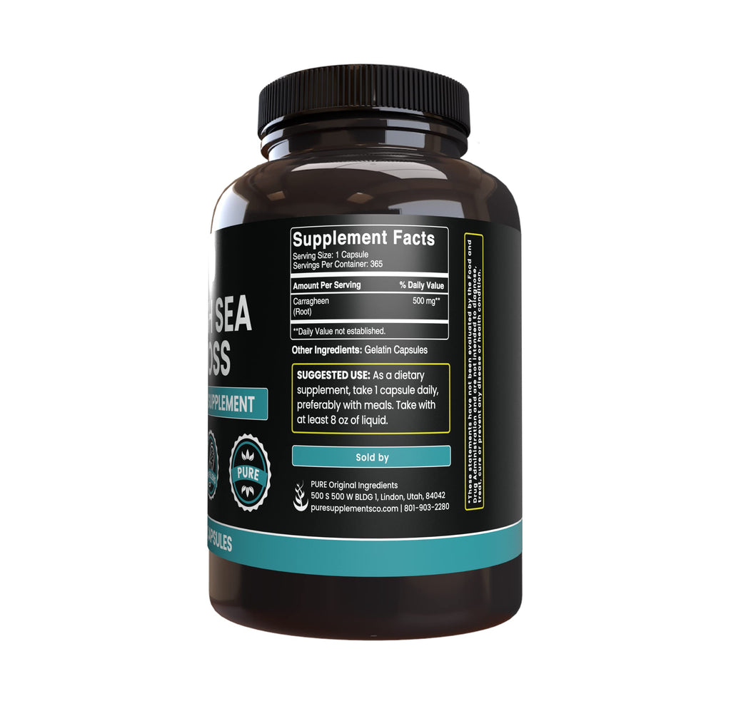 365 capsules of sea moss