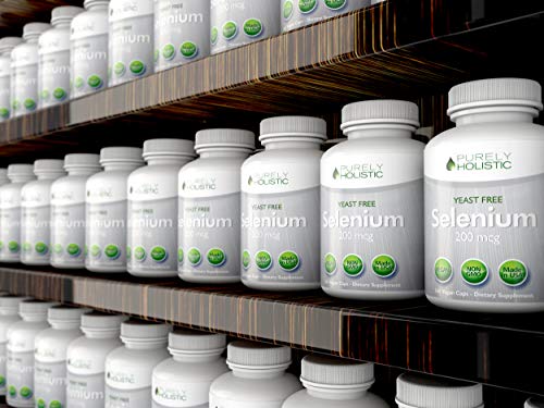 365 capsules of selenium for optimal health