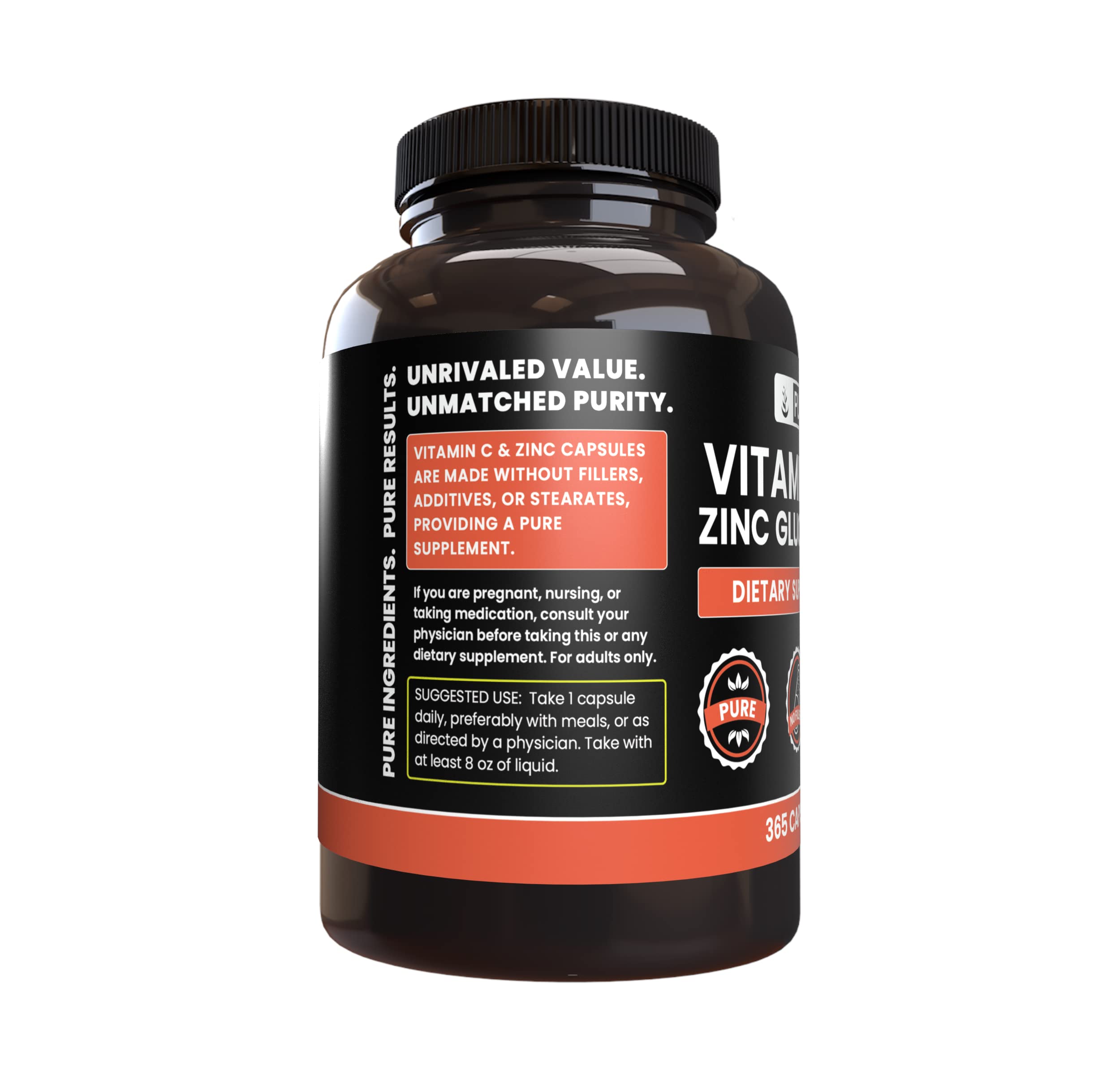 365 capsules of zinc goodness