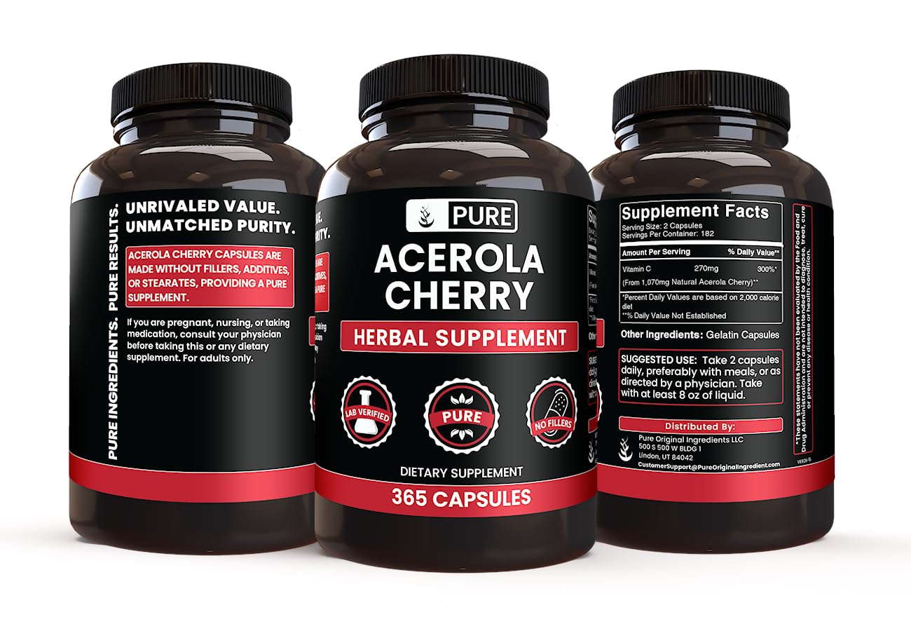 365 count acerola cherry capsules