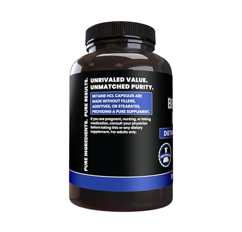 365 count betaine HCL for daily use