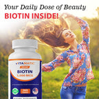 365 count biotin tablets for convenience
