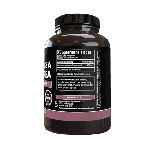 365 count echinacea for daily use