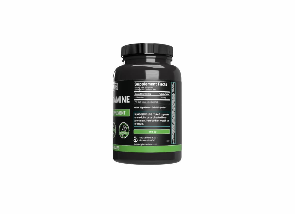 365 count L-Glutamine for daily use