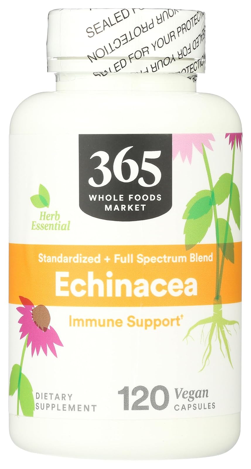 365 Echinacea immune support capsules