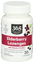 365 elderberry zinc lozenges benefits