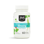 365 Ginseng herbal supplement capsules