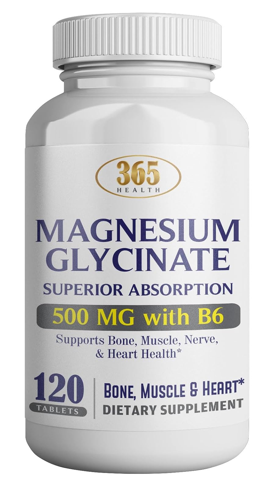 365 Health Magnesium Glycinate supplement