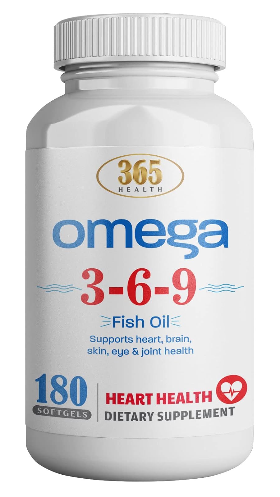 365 Health Omega 3-6-9 softgels