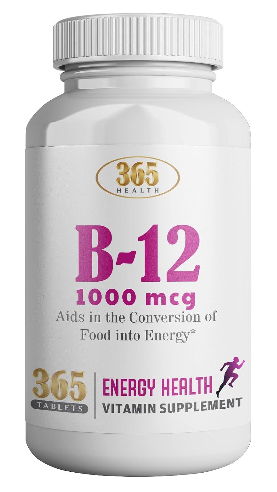 365 Health Vitamin B12 energy support