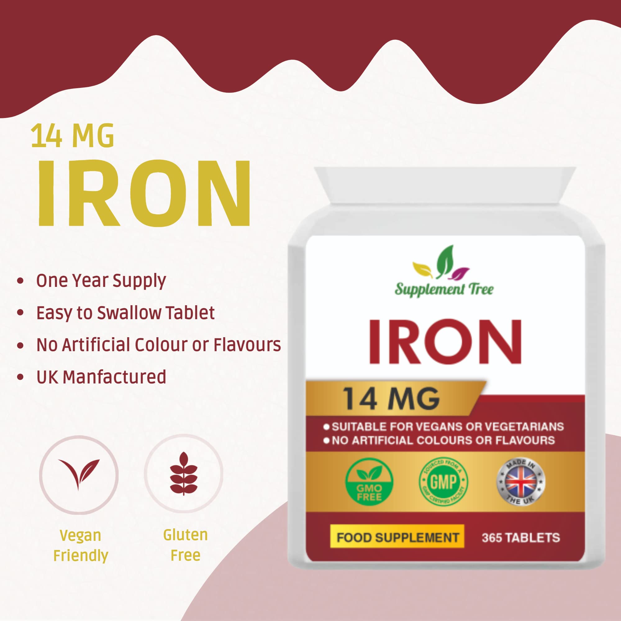 365 iron pills for everyday use