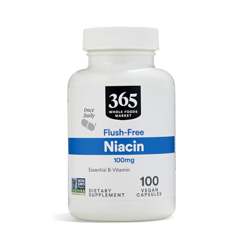 365 Niacin 100 mg tablets for energy