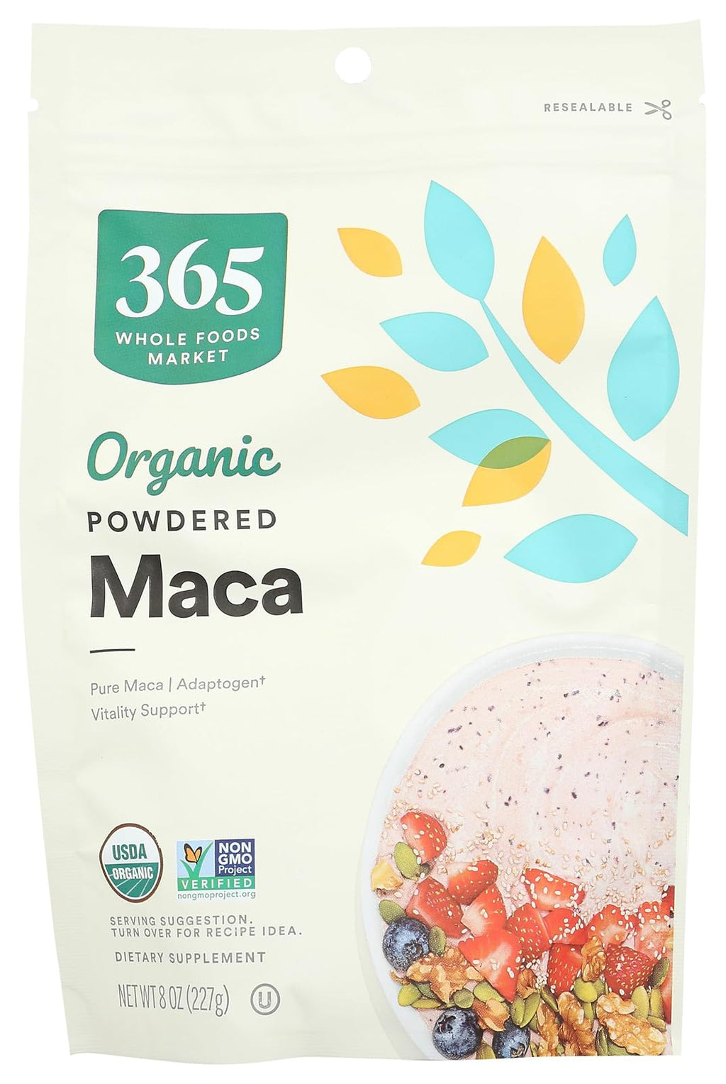 365 Organic Maca Powder for energy