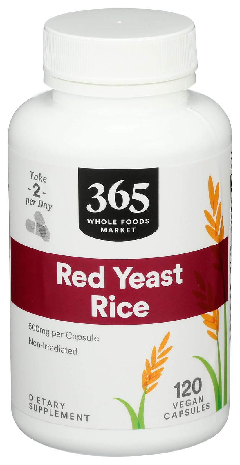 365 Red Yeast Rice health supplement