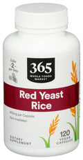 365 Red Yeast Rice health supplement