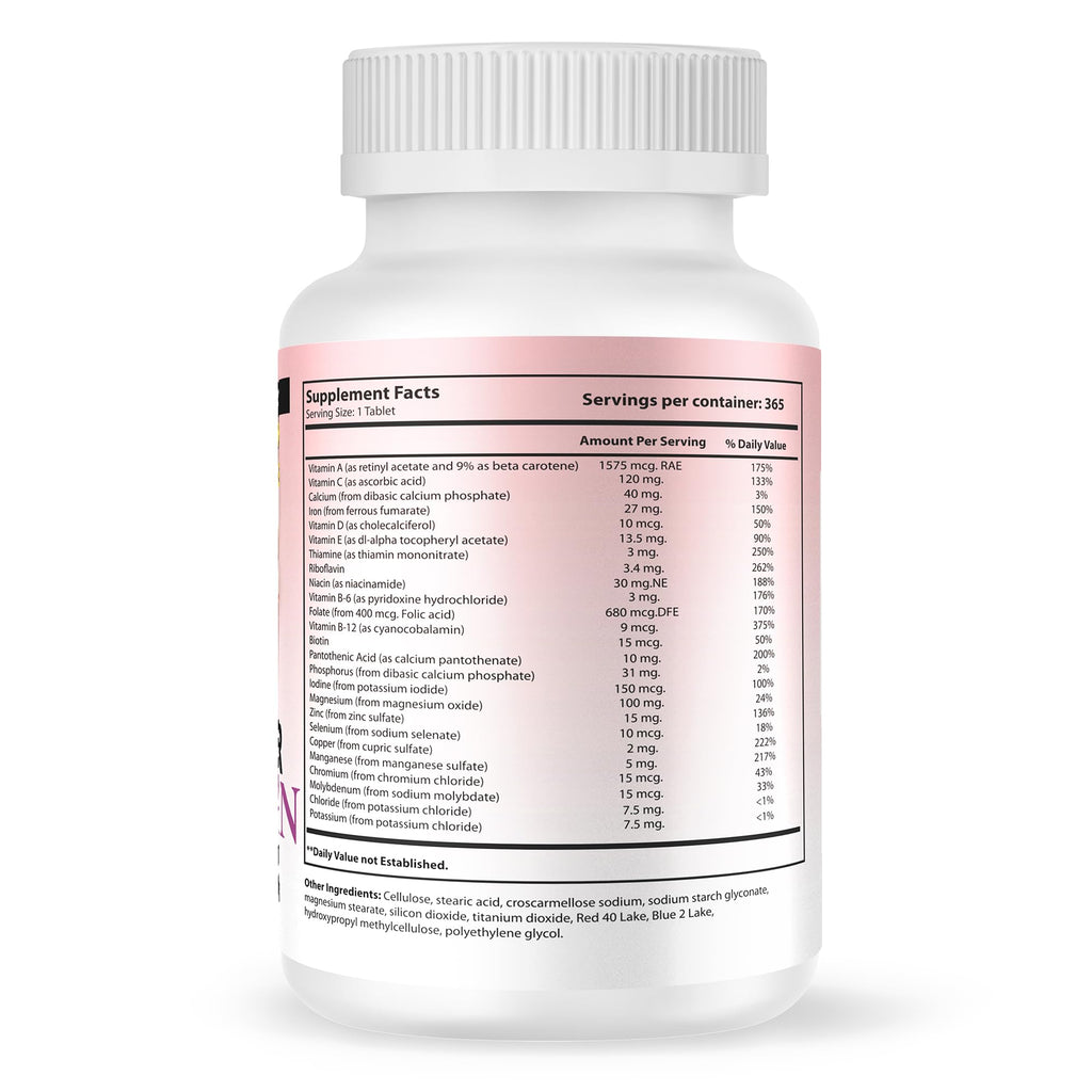 365 tablets for daily nutrition