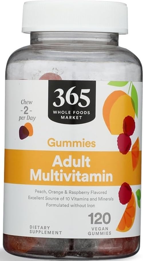 365 Whole Foods multivitamin gummies