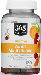 365 Whole Foods multivitamin gummies