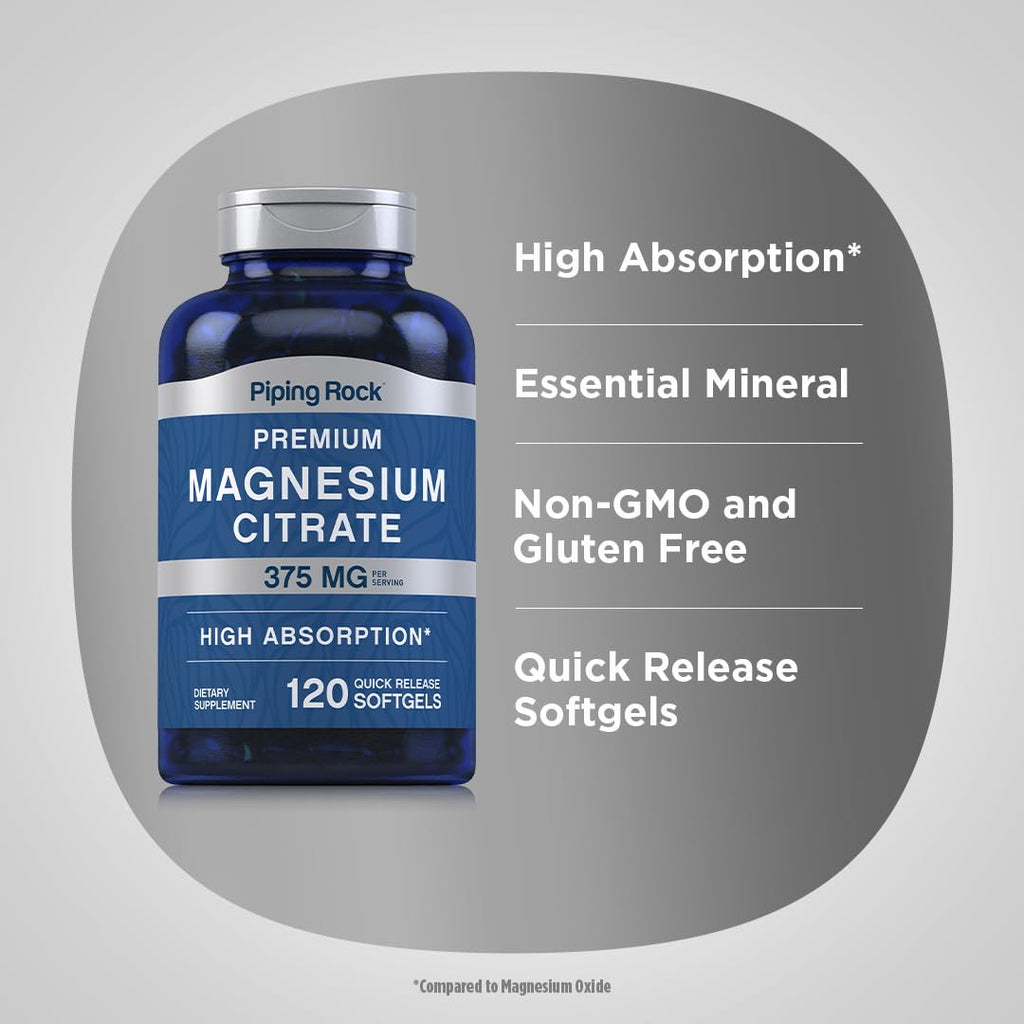 375 mg magnesium citrate dosage