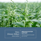 375 mg organic oats supplement