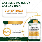 375 mg turmeric curcumin supplement