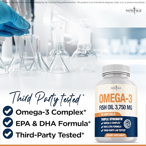 3750 mg fish oil softgels