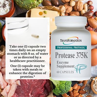 375K potency digestive enzyme capsules