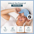 3D blackout eye mask for deep sleep