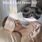 3D contoured sleep mask design