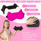 3D contoured sleep mask for kids