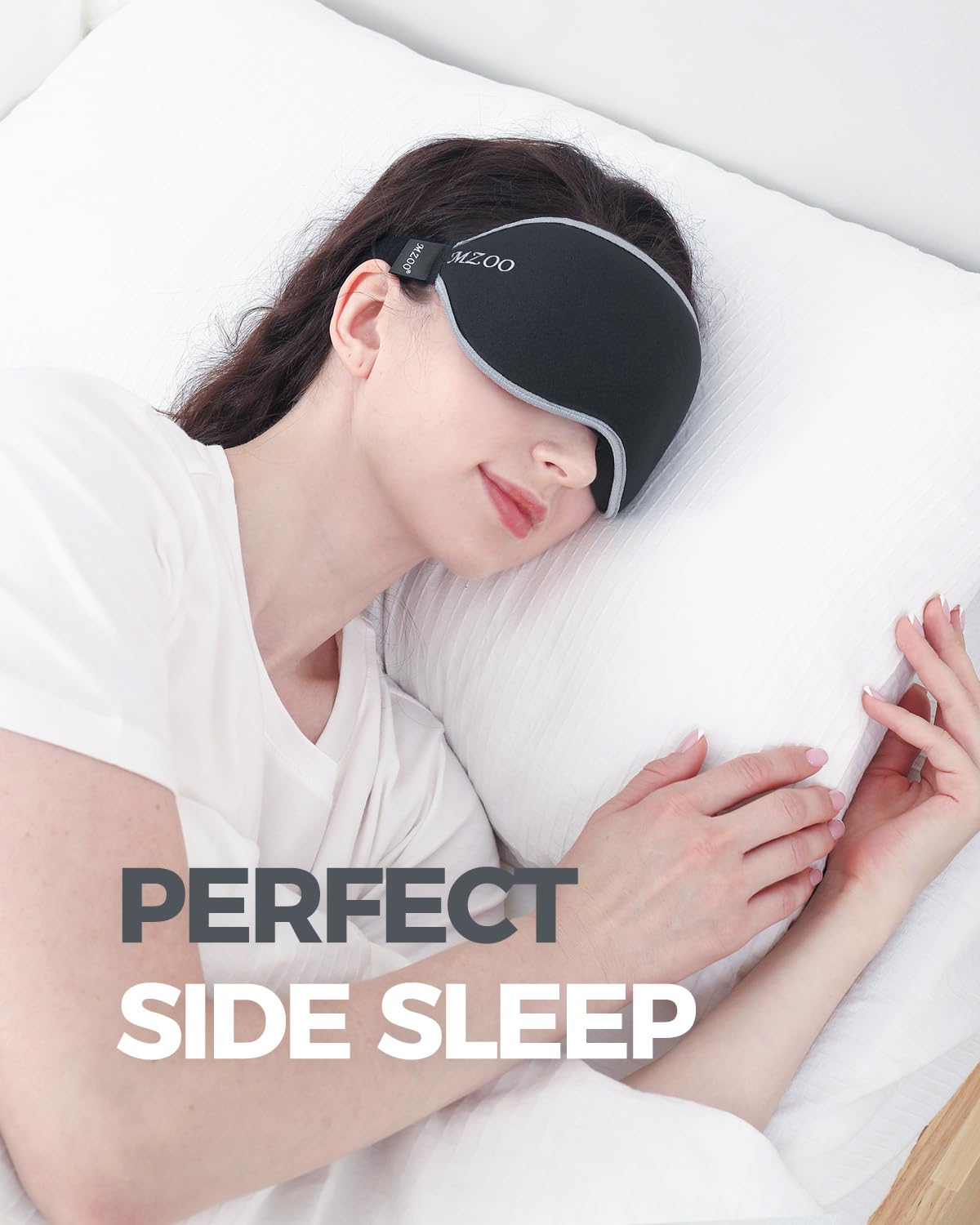 3D design sleep mask for long lashes