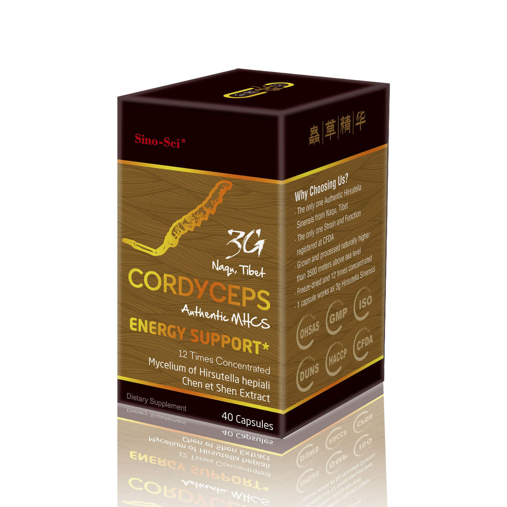 3G Cordyceps mushrooms energy support