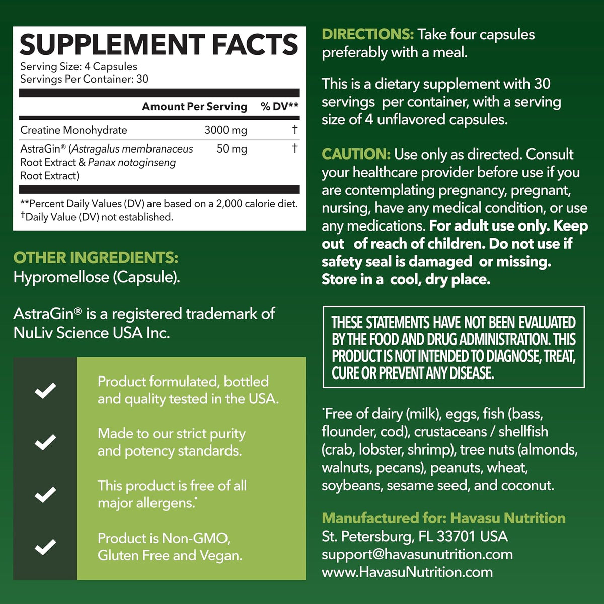 3g creatine for muscle recovery