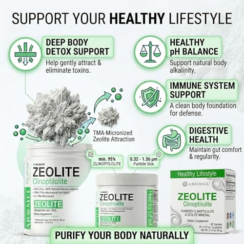 3X activated zeolite for health