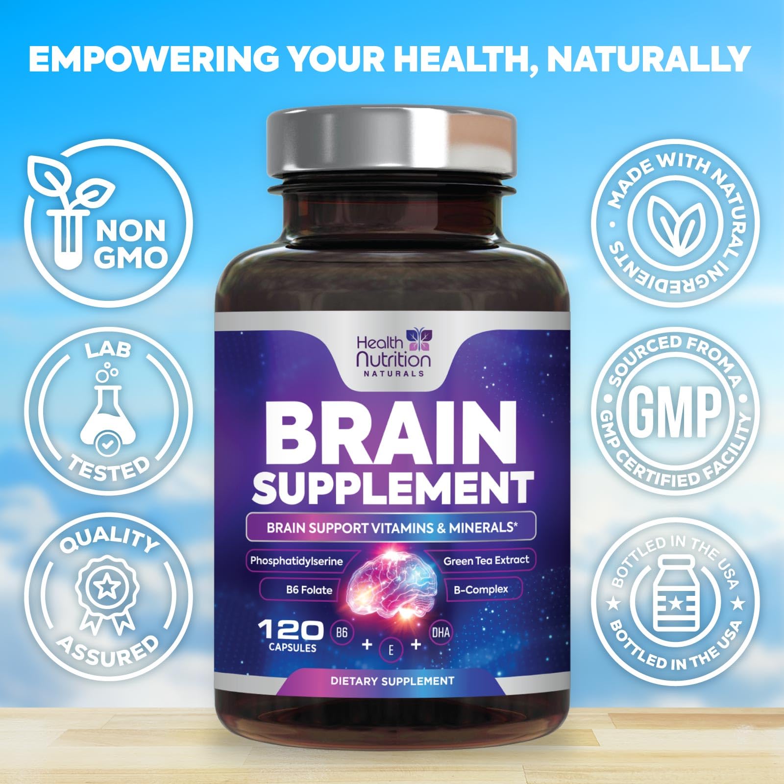 3X strength brain booster vitamins