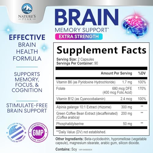 3X strength brain health capsules