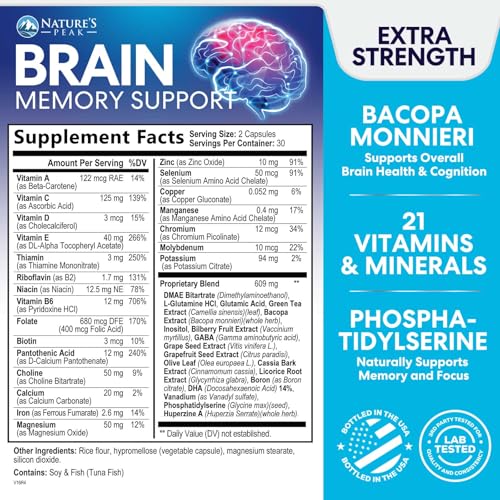 3X strength brain health formula