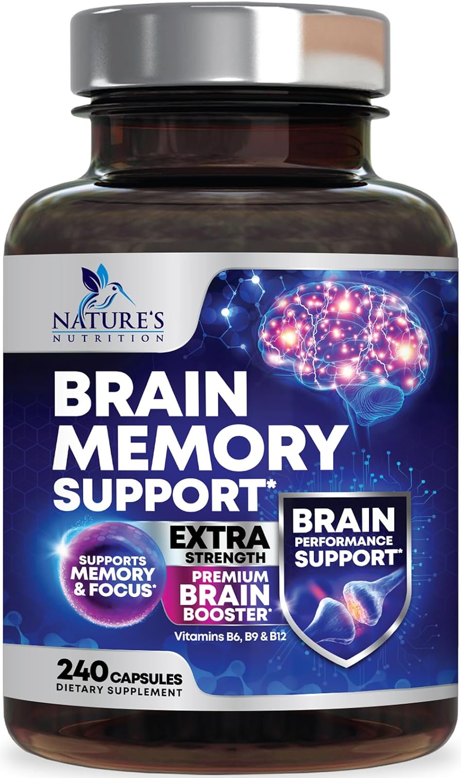 3X strength brain memory supplement