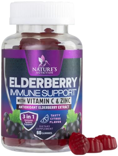 3X strength elderberry with vitamin C