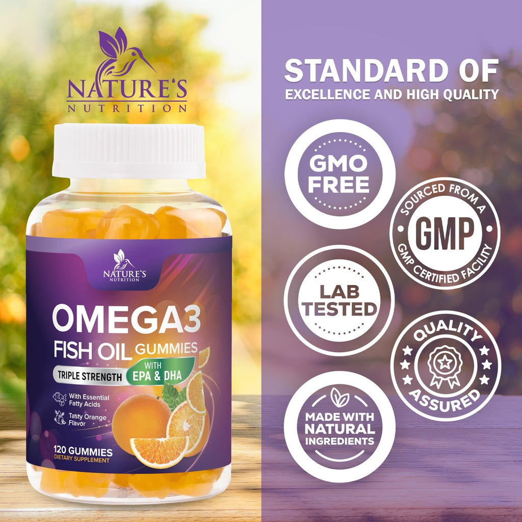 3X strength fish oil benefits