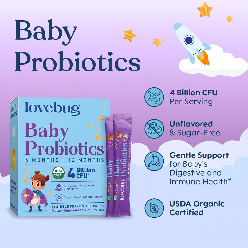 4 billion CFU probiotics for infants