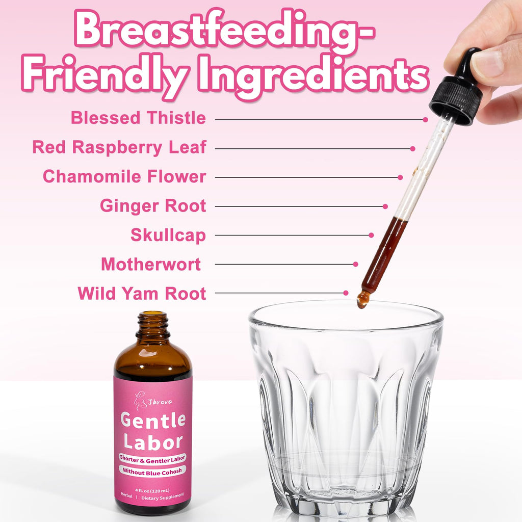 4 fl. oz birth preparation herbal remedy