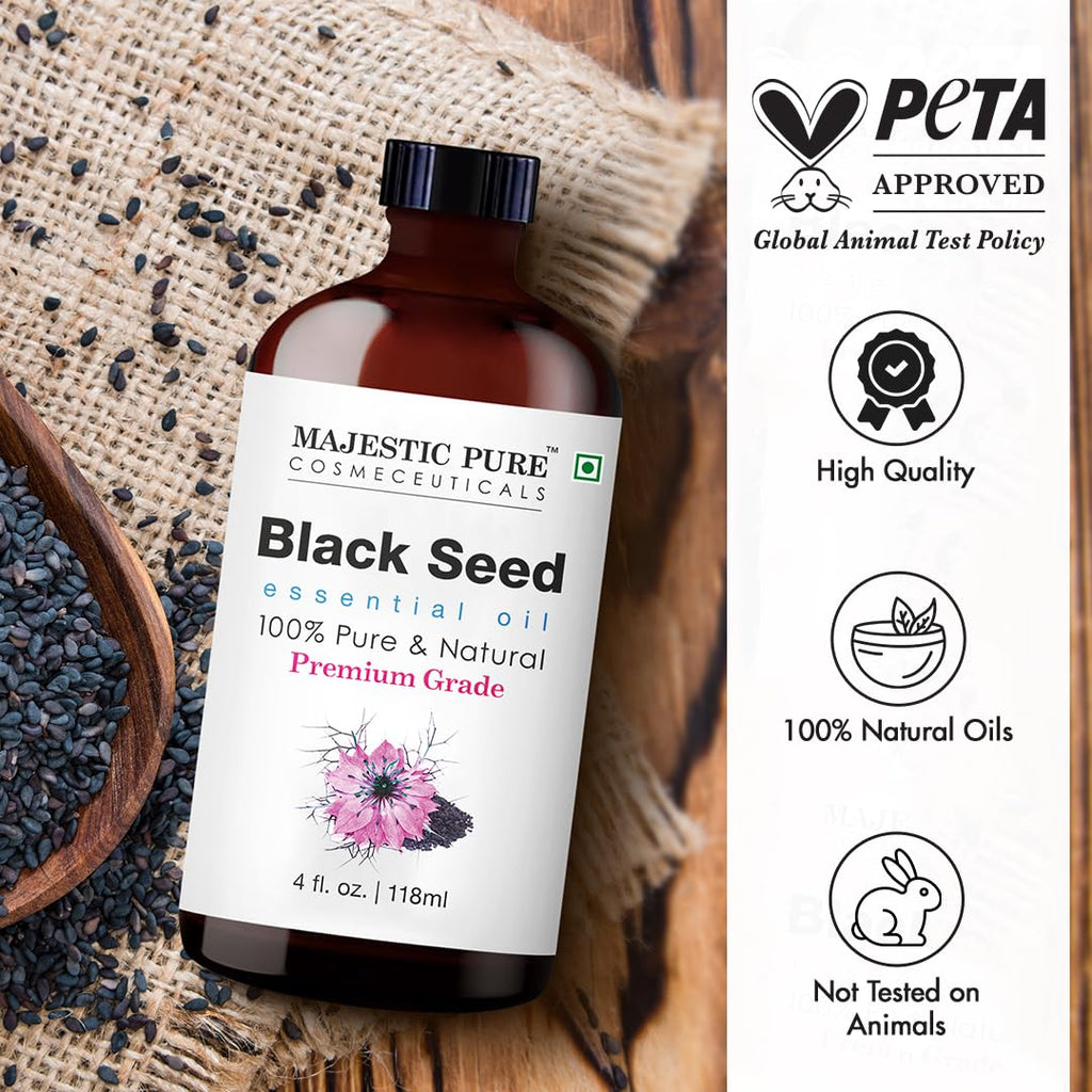 4 fl oz black seed oil bottle