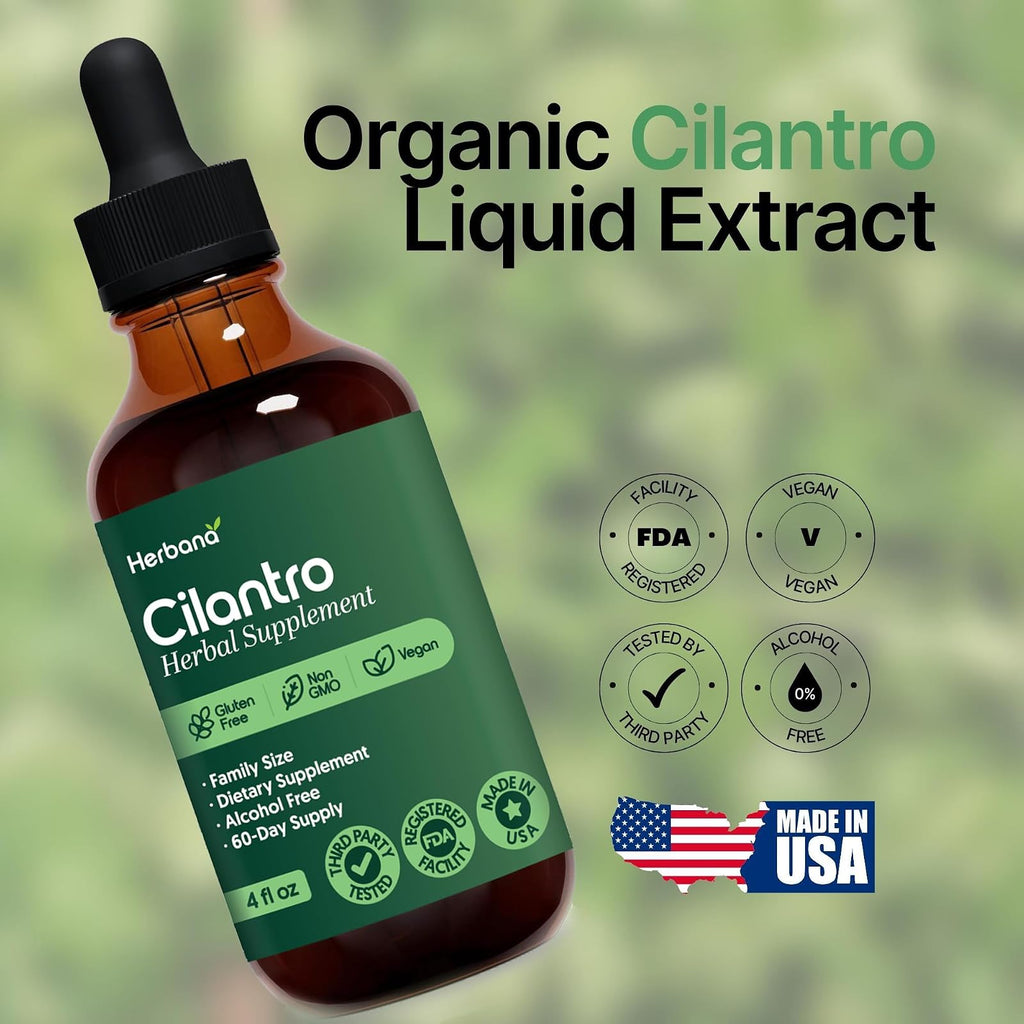 4 FL OZ cilantro leaf extract