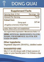 4 FL OZ Dong Quai extract bottle