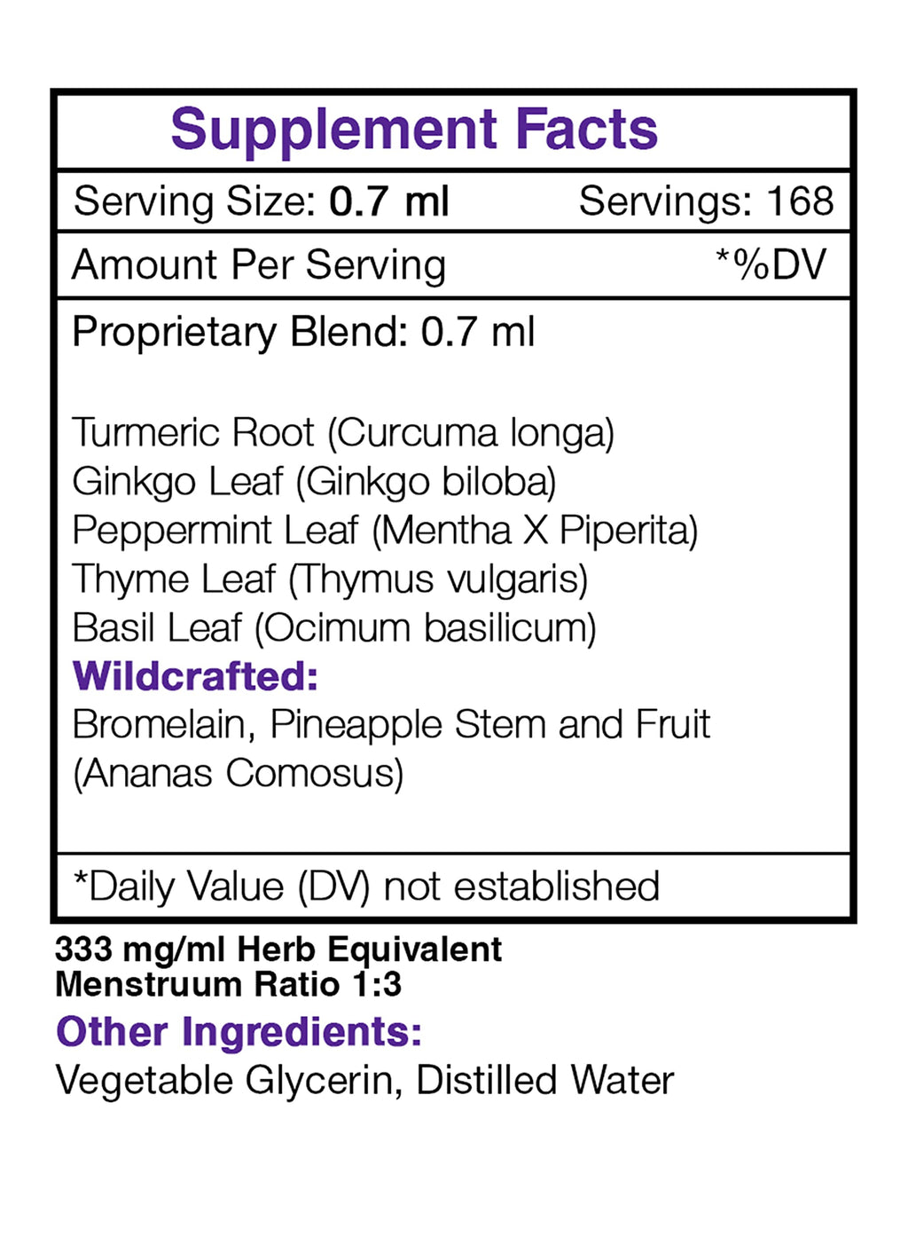 4 FL OZ herbal remedy solution